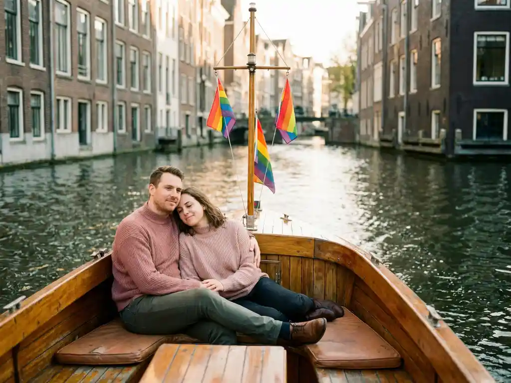 Is a Pride boat good for couples in Amsterdam? • Pure Boats
